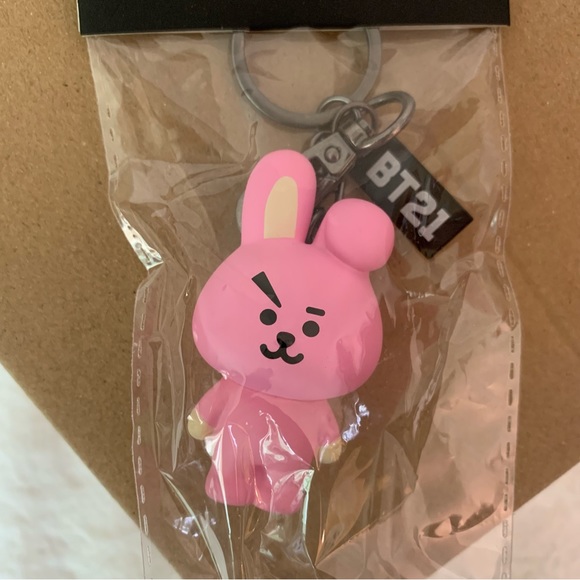 bt21 | Accessories | Official Bt2 Cooky Figure Key Ring Jungkook | Poshmark